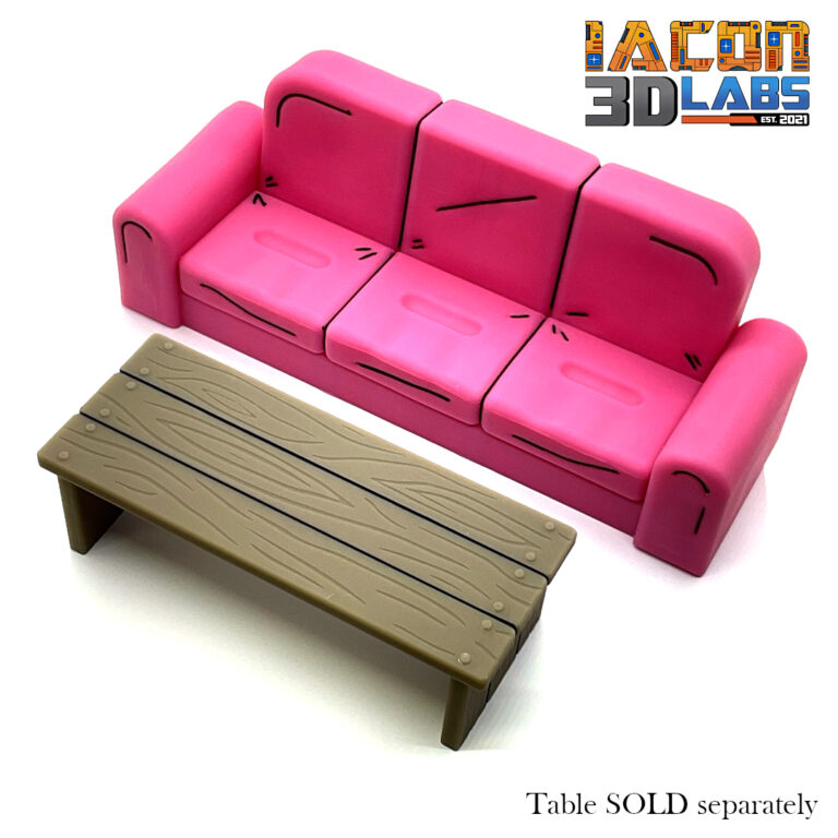 TMNT Sewer Lair Couch - Iacon 3D Labs