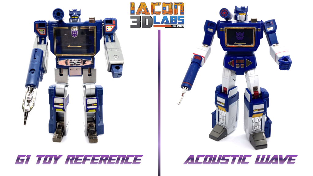 Acoustic Wave Chest Insert (Toy Version) with Cassette Tape Inserts ...