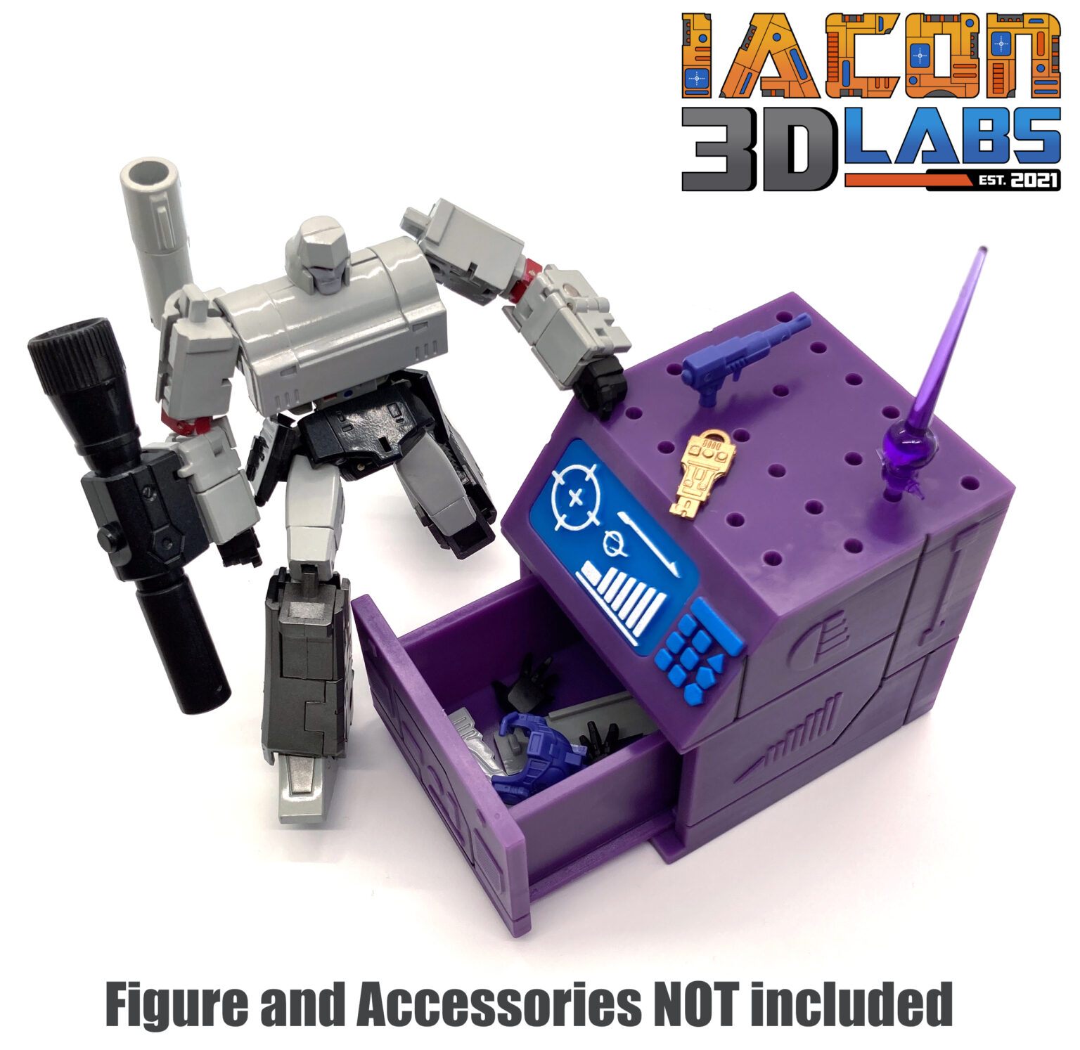Nemesis Weapon Storage Stand (Legends Scale) - Iacon 3D Labs