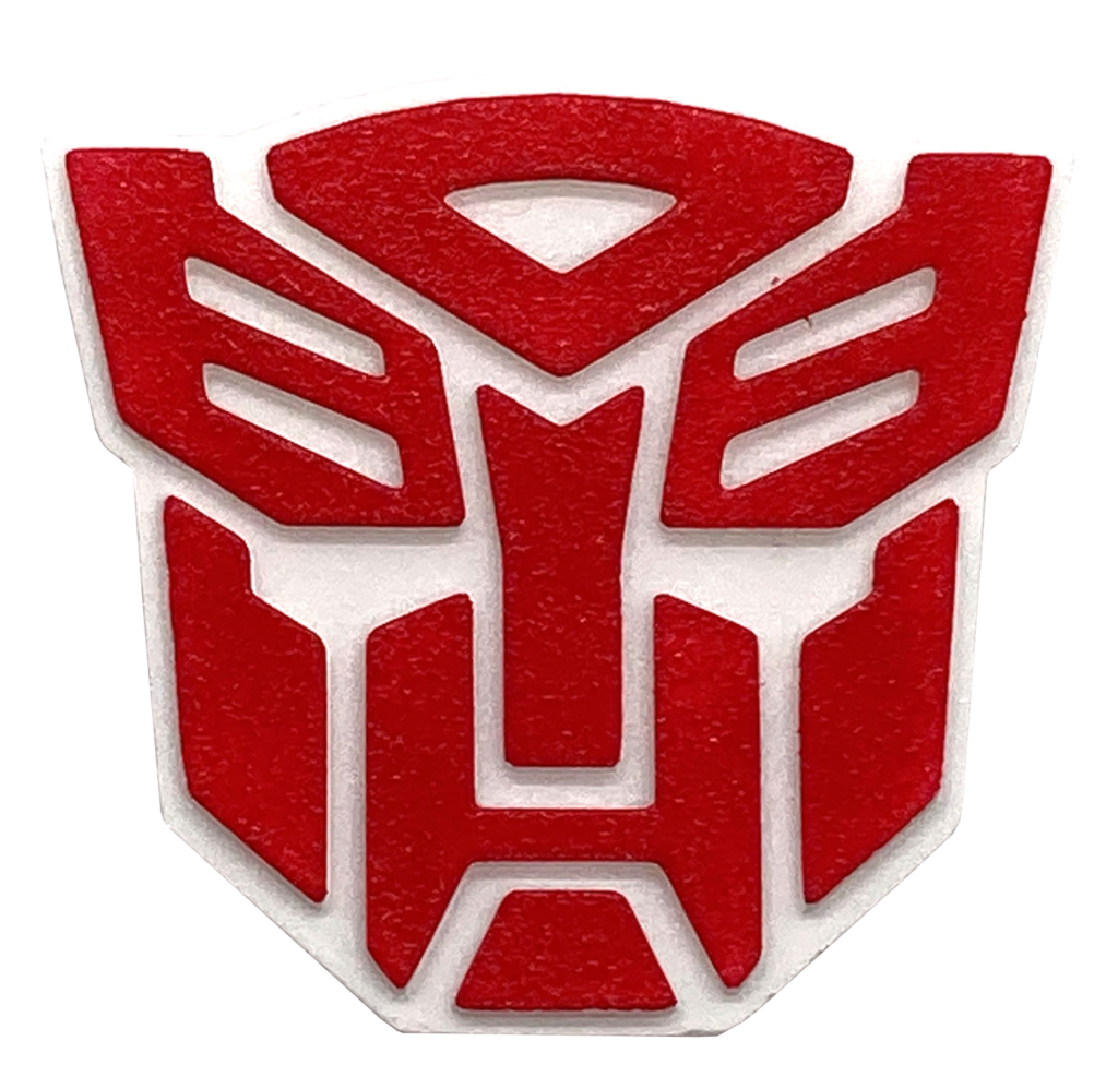 Oversized Class Autobot Insignia (Toy or Cartoon Style) - Iacon 3D Labs