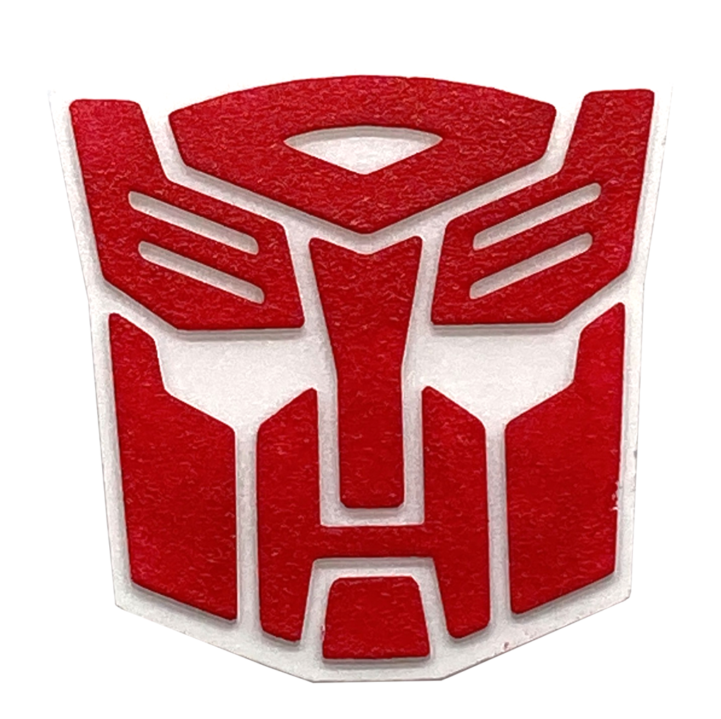 Oversized Class Autobot Insignia (Toy or Cartoon Style) - Iacon 3D Labs