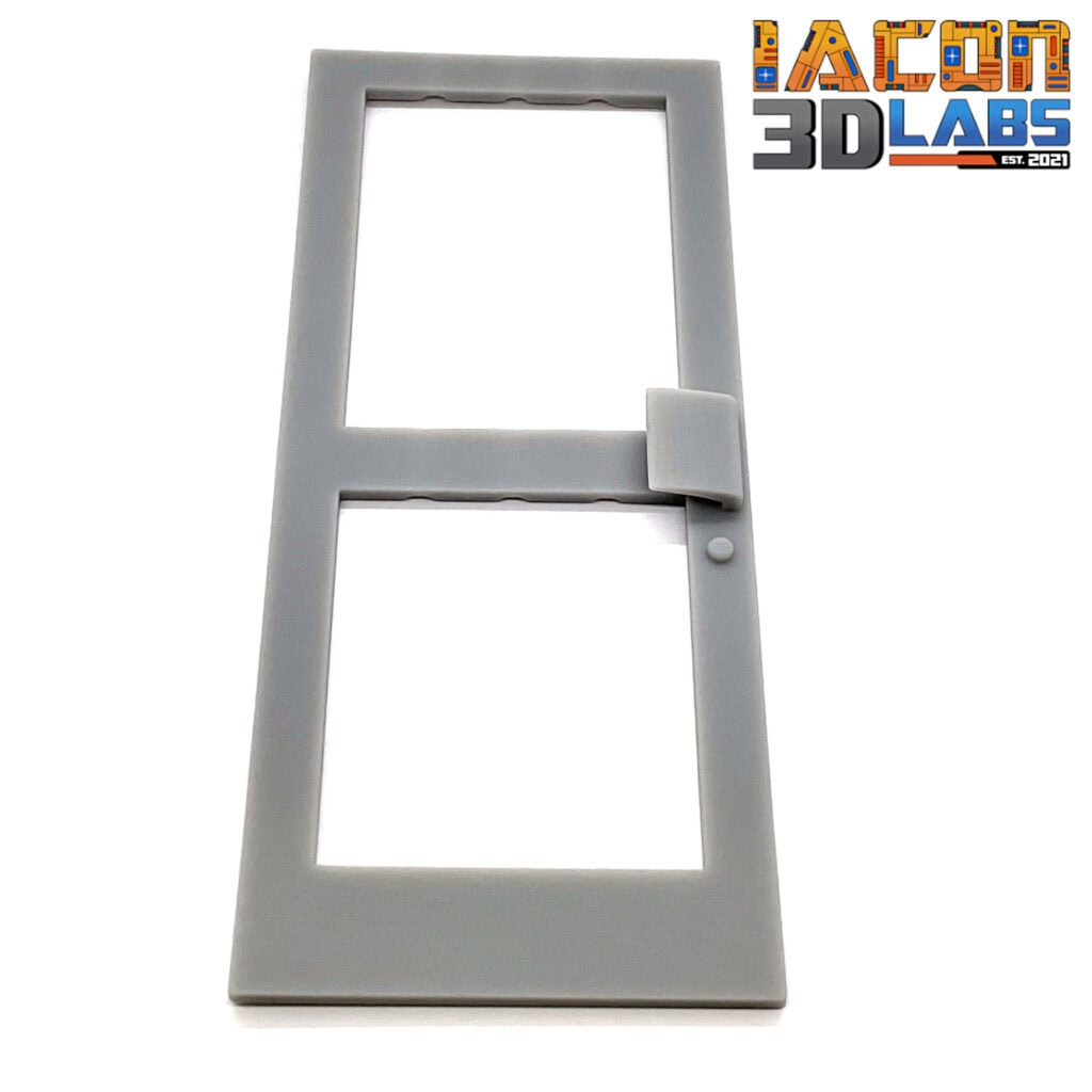 TMNT Street Scene Door Insert (Grey) - Iacon 3D Labs