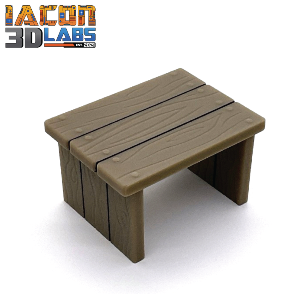 TMNT Sewer Lair Small Coffee Table - Iacon 3D Labs