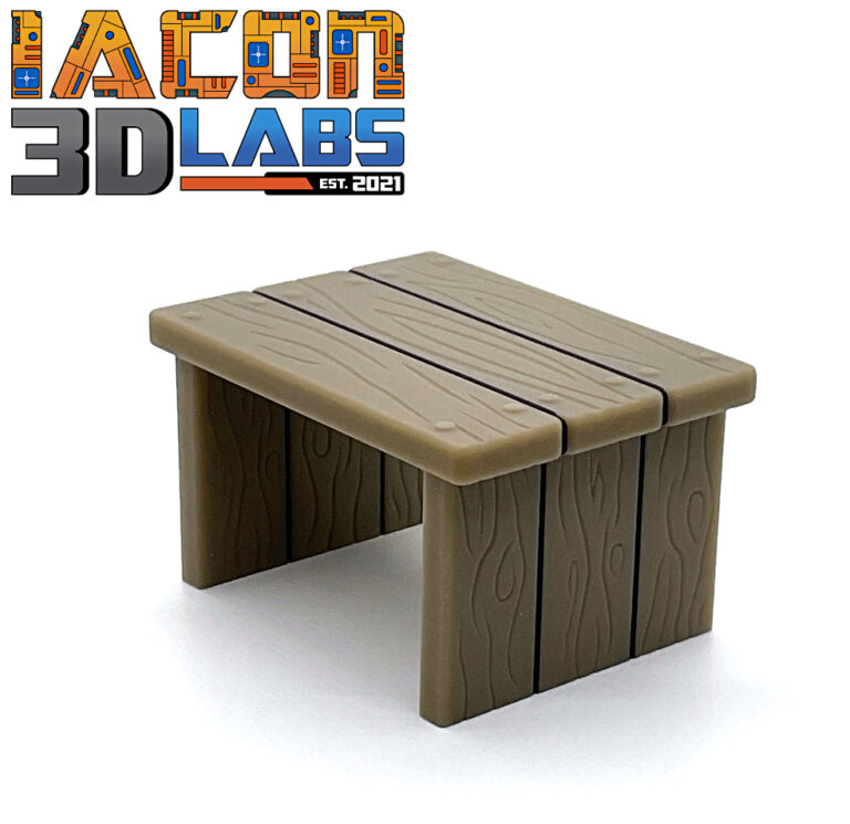 TMNT Sewer Lair Small Coffee Table - Iacon 3D Labs