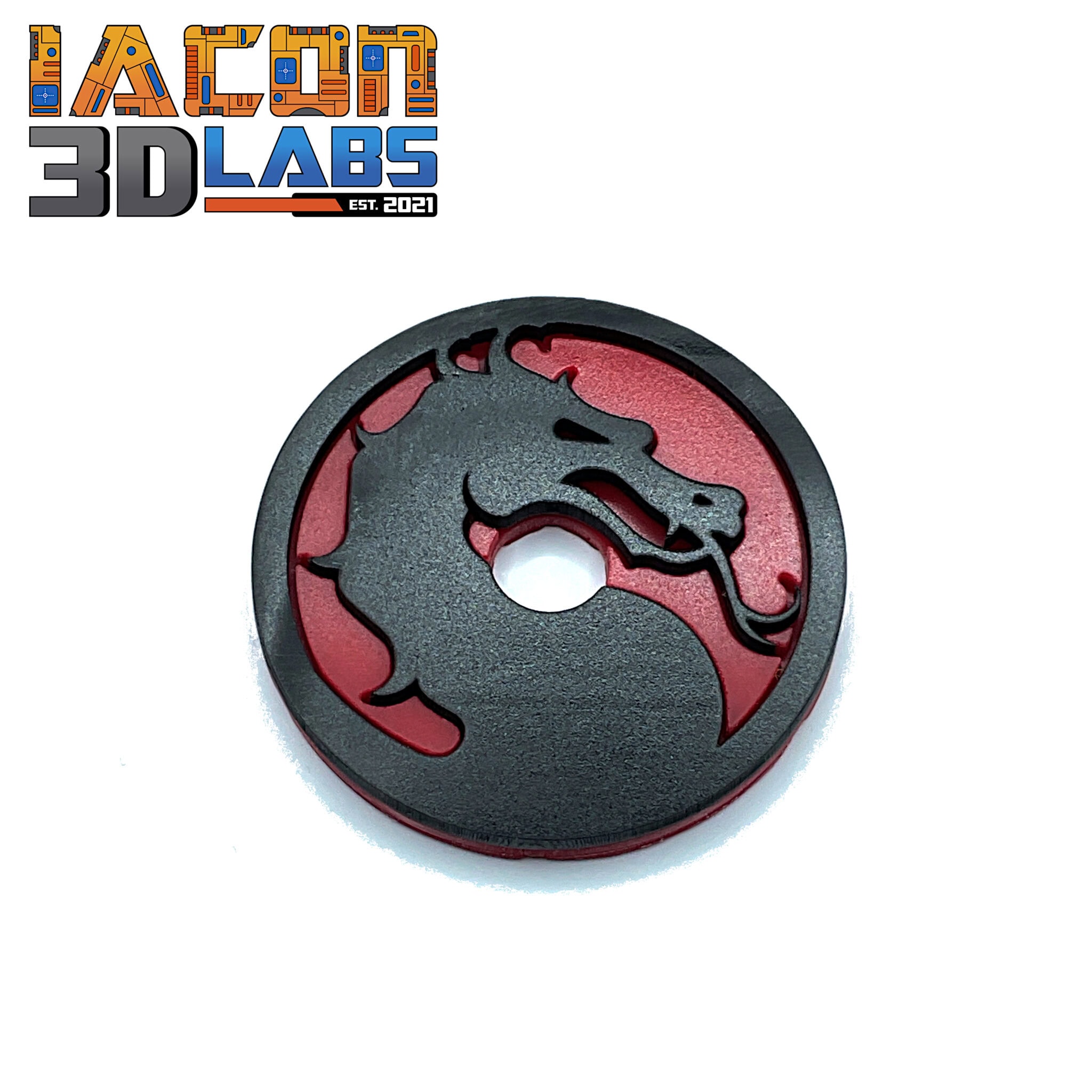 Mortal Kombat Arcade 1Up Joystick Dust Covers Red (Set of 2) - Iacon 3D ...