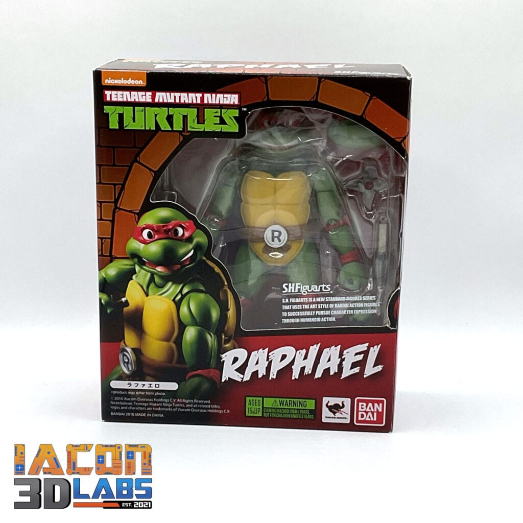 Teenage Mutant Ninja Turtles S.H.Figuarts Raphael (MIB) - Iacon 3D Labs