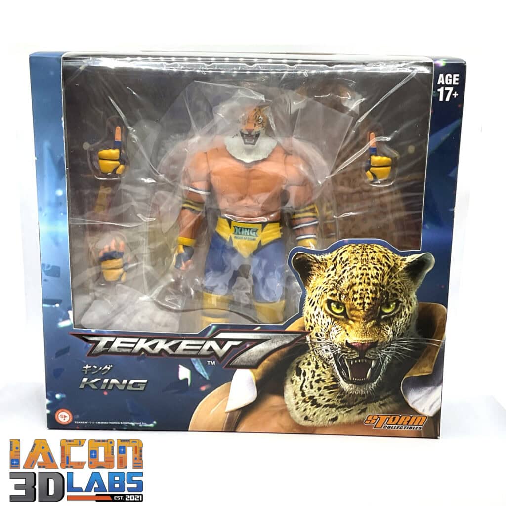 Tekken 7 King 1/12 Scale Action Figure (MIB) - Iacon 3D Labs