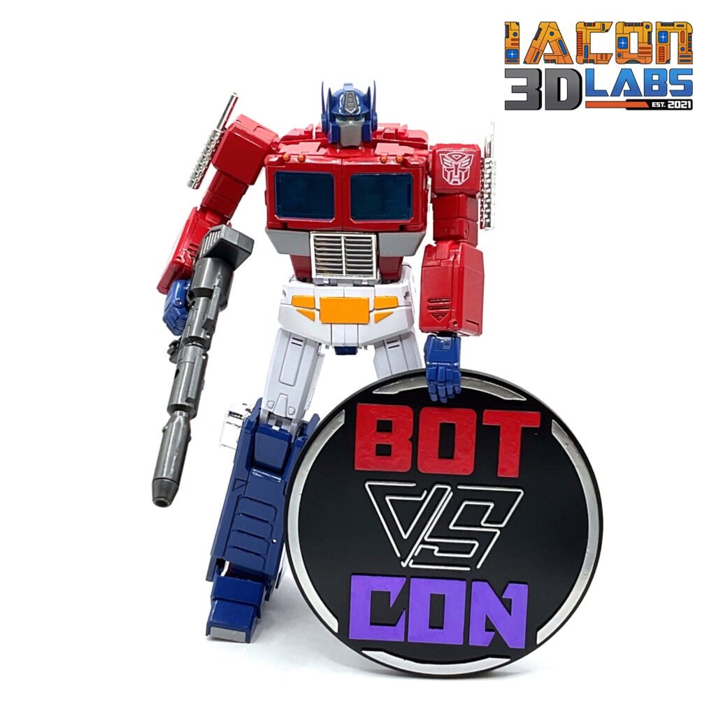 Bot VS Con Figure Stand - Iacon 3D Labs