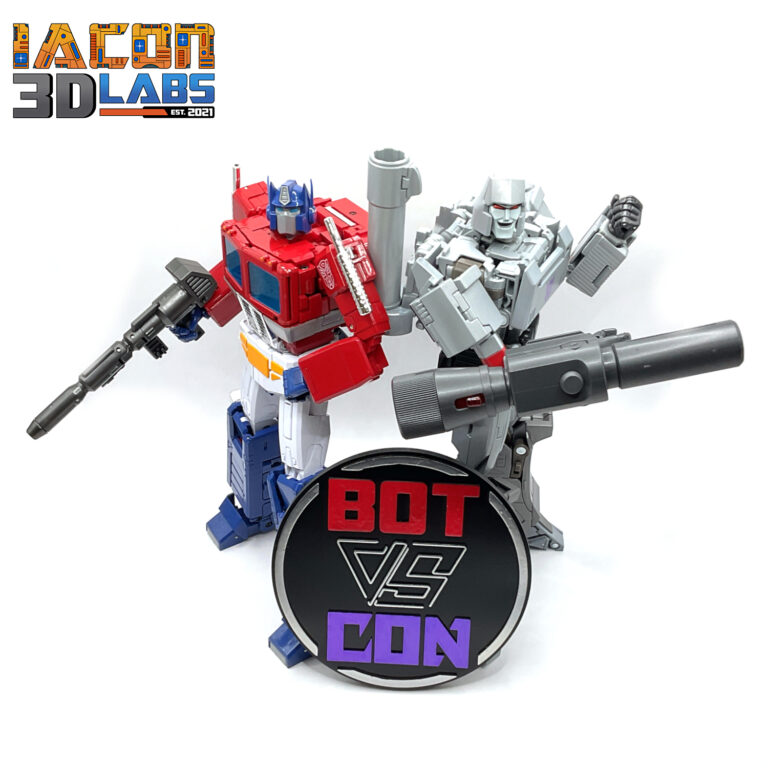 Bot VS Con Figure Stand - Iacon 3D Labs