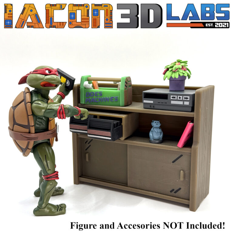 TMNT VHS Entertainment Set - Iacon 3D Labs