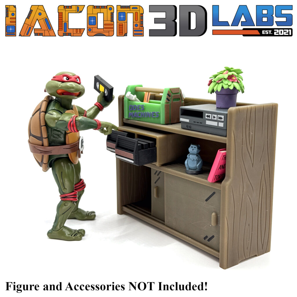 TMNT VHS Entertainment Set - Iacon 3D Labs