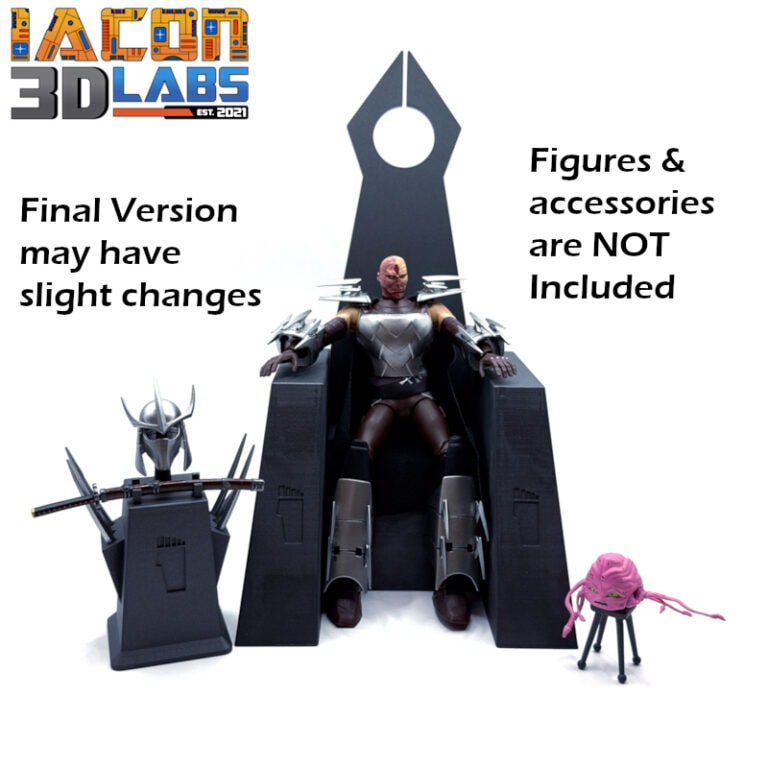 2012 Shredder Throne Room Set - Iacon 3D Labs