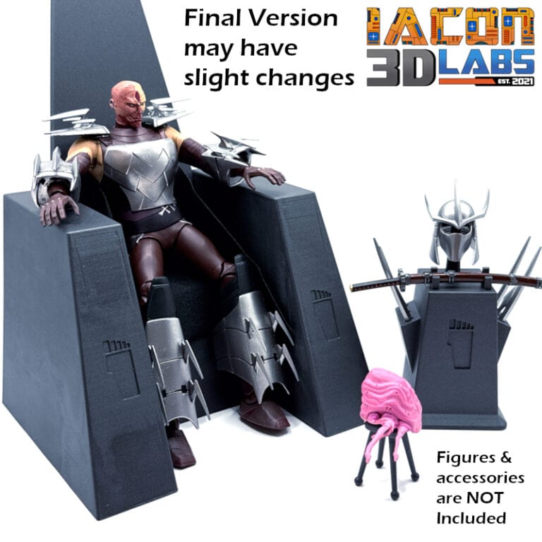 2012 Shredder Throne Room Set - Iacon 3D Labs
